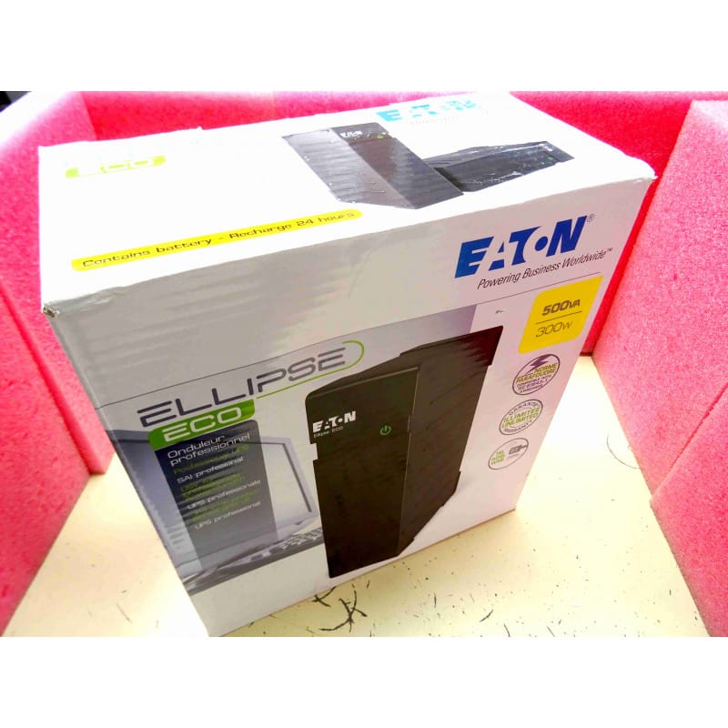 onduleur Eaton Ellipse ECO 500 FR Rev:01 300W 500VA (sans USB) ~ vendu ...