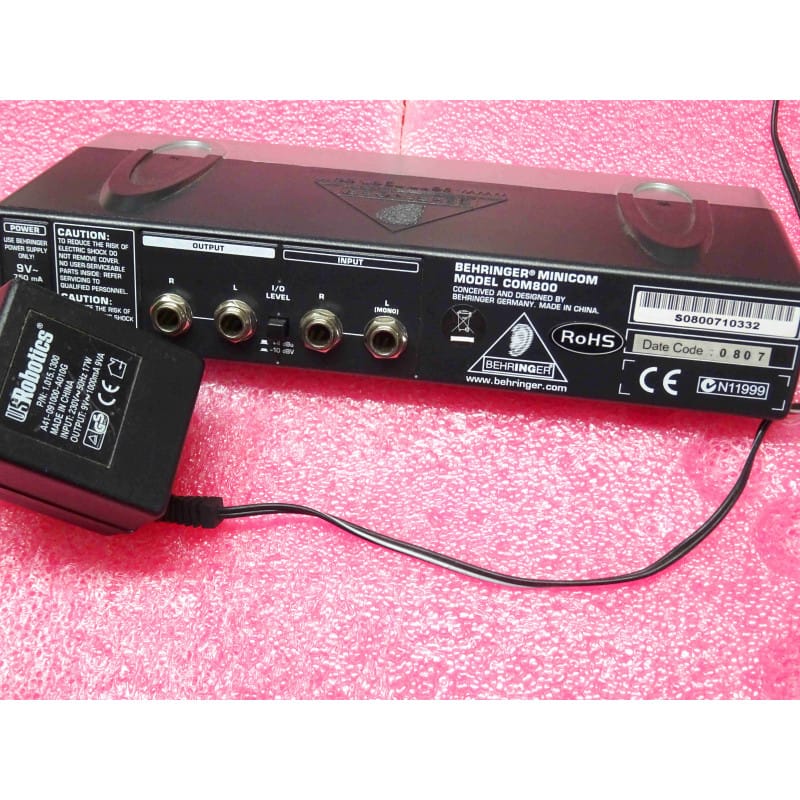 Behringer modeling compressor miniCOM model COM800 compresseur stéréo à ...