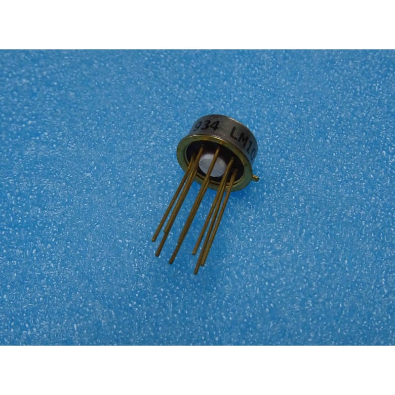 ci LM102H ~ ic LM102 H Boîtier 8 pattes Métal Pattes Dorées Circuit ...