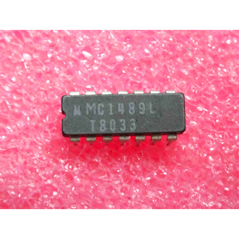 ci MC 1489 L ~ ic MC1489L ~ quad RS-232C receiver with 0.25V of input ...