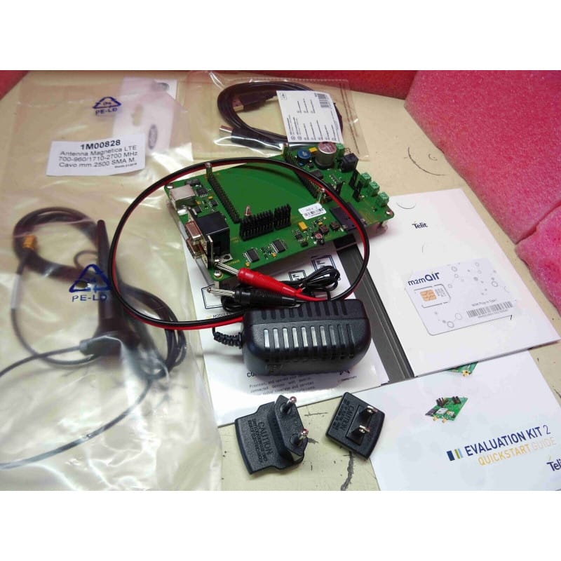 TELIT evaluation kit 2 rev.2 EVK2-M2MAIR ~ type EVK IoT Connectivity ...