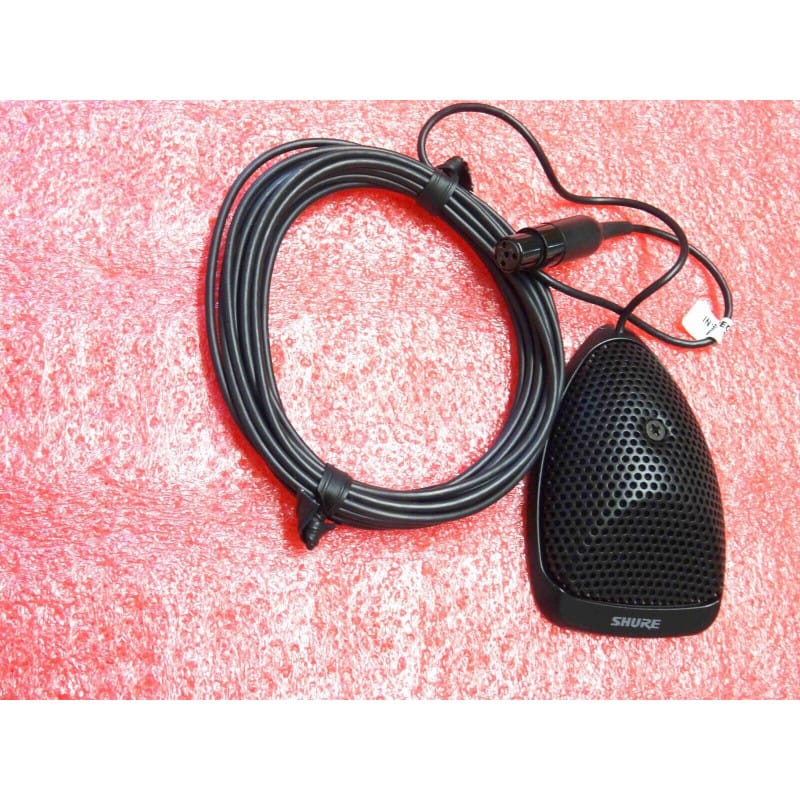 shure microflex boundary microphone MX391/0 omnidirectional,filter,low ...