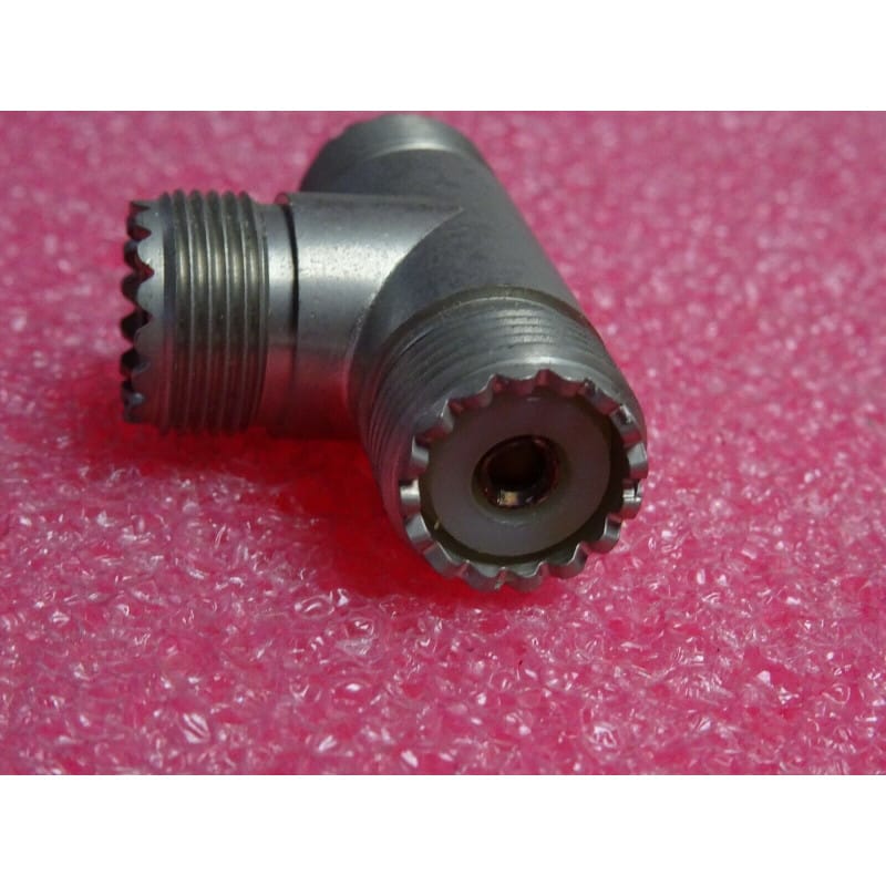 1 UHF PL258 Adaptateur raccord en T té 3 femelles Radiall 11290 (CASIER ...