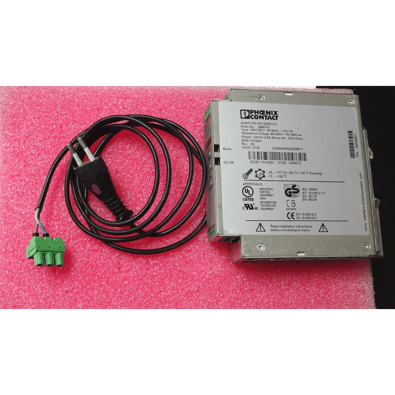 Alimentation Phoenix Contact QUINT-PS 2866747 / RAIL DIN 100-240VAC ...